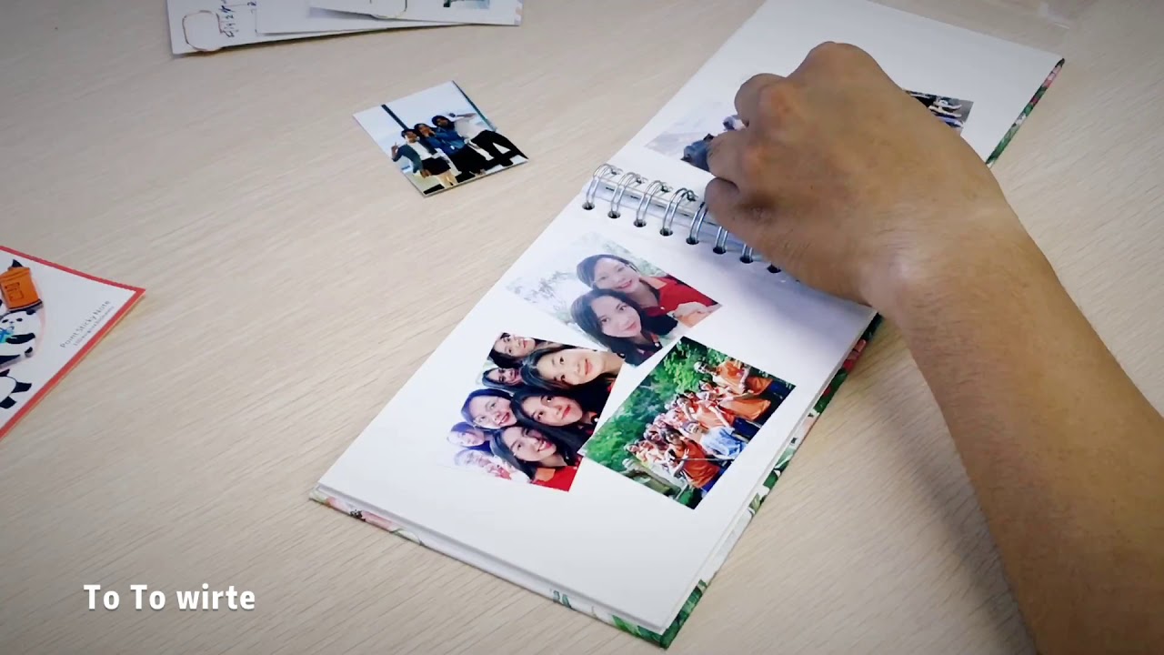 How to diy your personal photo album? Just click this video! - YouTube