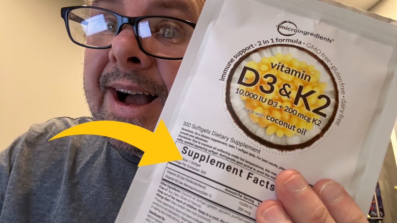What I LOVE about these Vitamin D3 & K2 soft gels! - YouTube