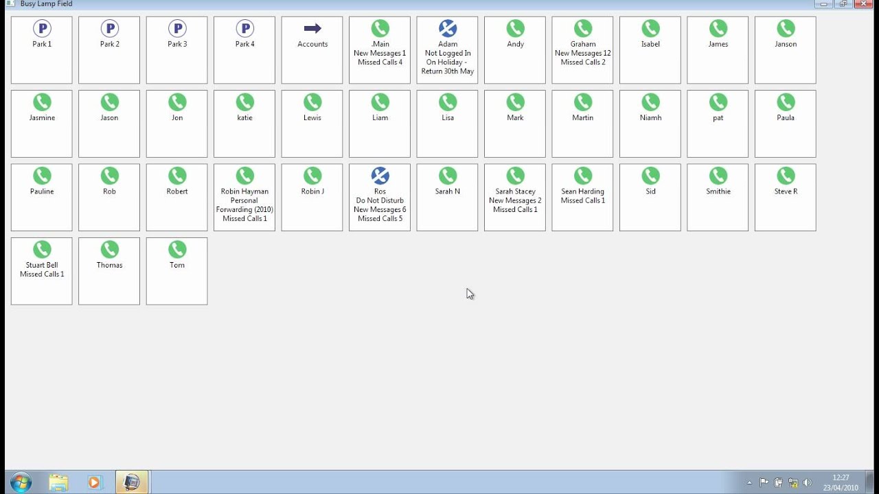 SpliceCom Phone Systems PCS60 Operator Console - YouTube