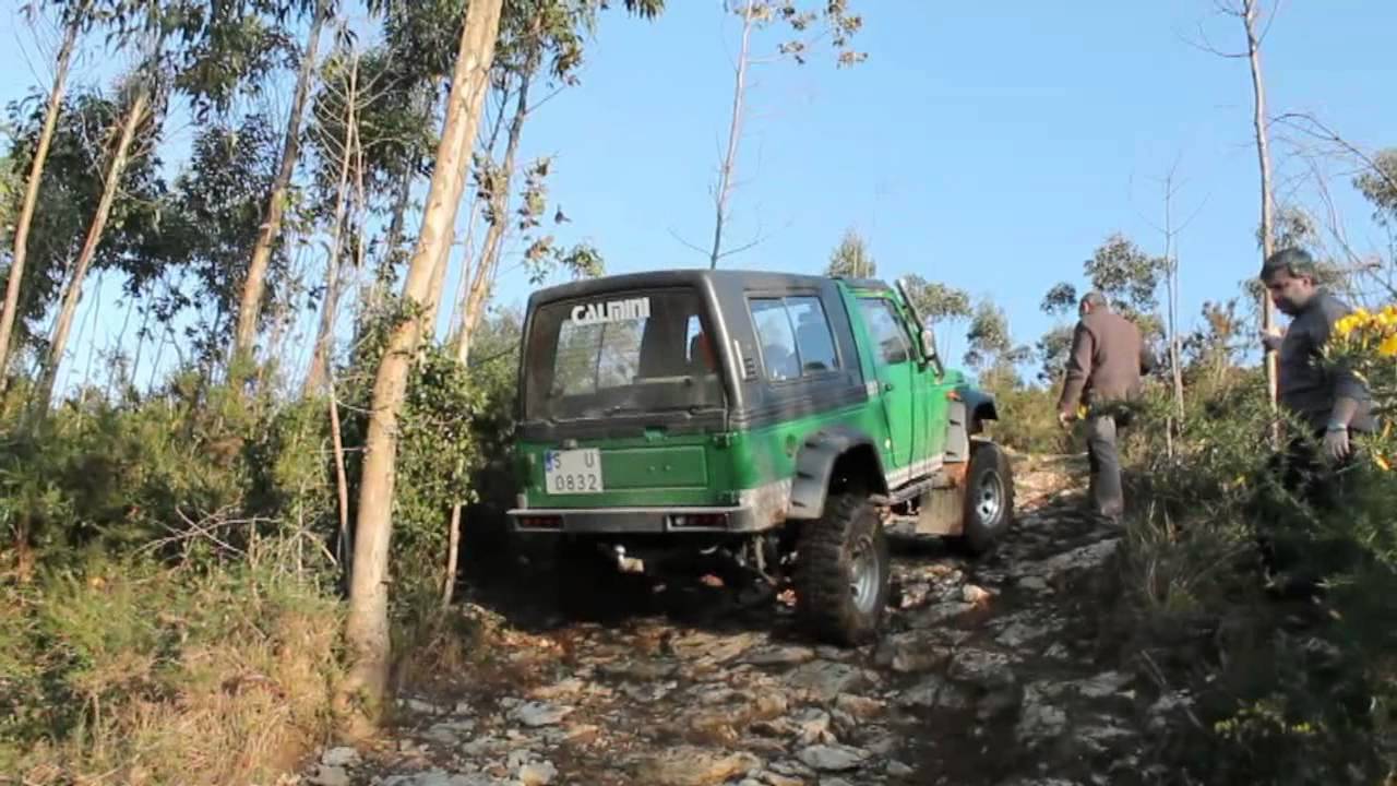 Suzuki Samurai Long body trialera minera - YouTube