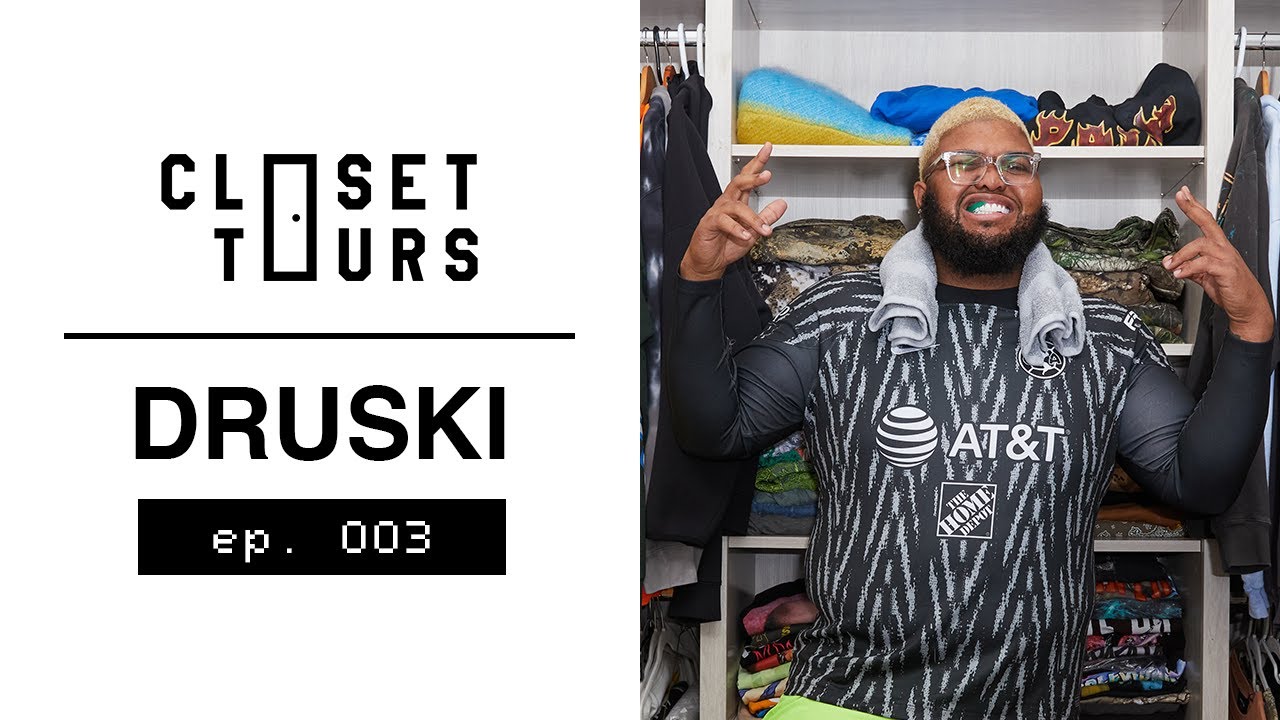 Druski Shares His Fashion Secrets | Closet Tours Episode 003 - YouTube