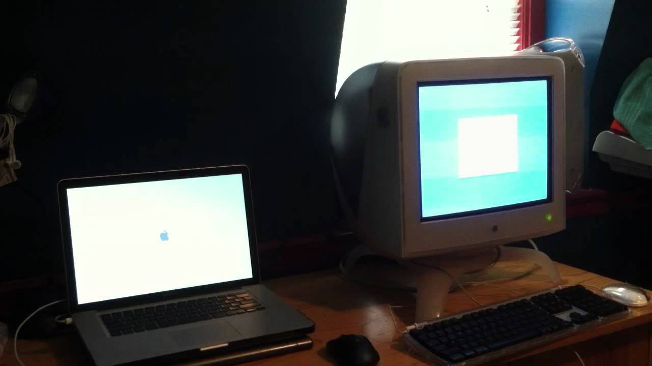 2001 PowerPc G4 boot up time vs 2009 MacBook pro - YouTube