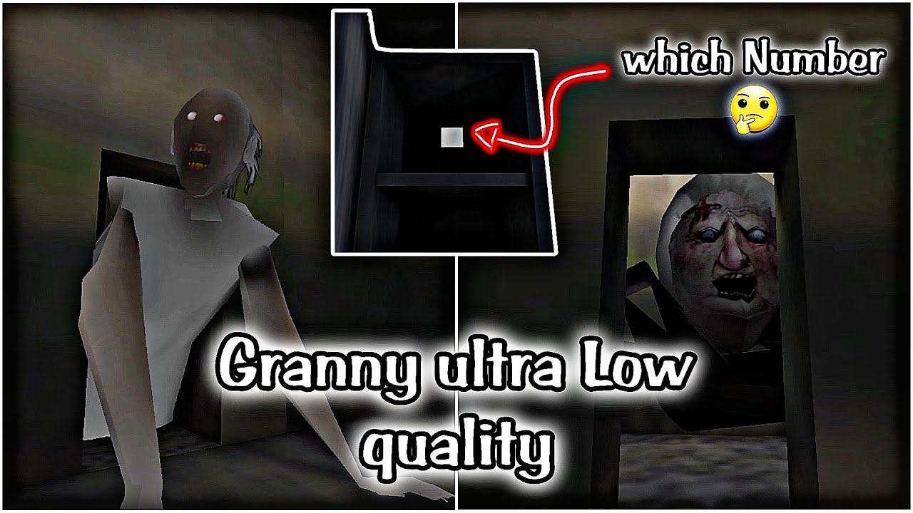 Granny Ultra Low Quality In Version 1.8.1 - Extreme Mode : Sewer Escape ...
