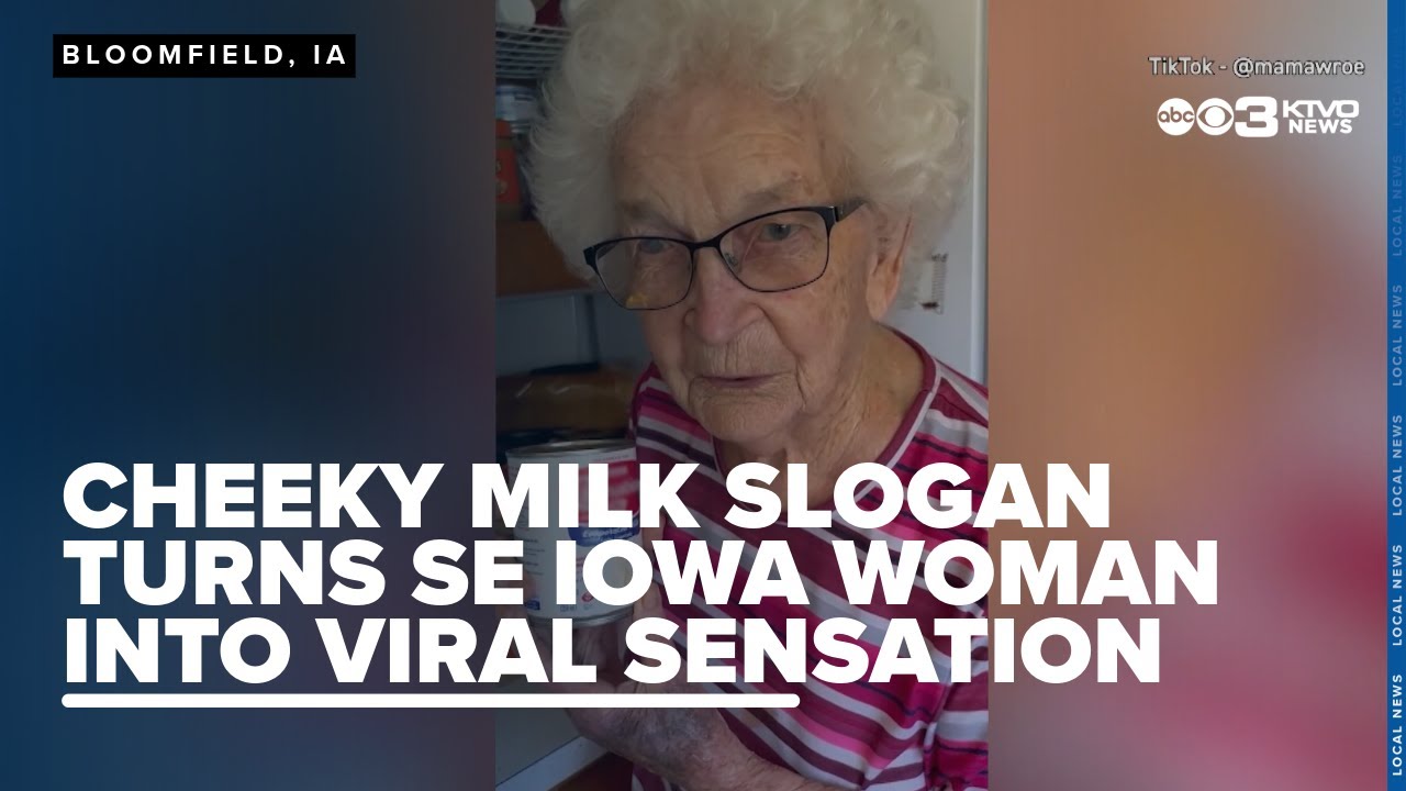 Southeast Iowa woman's cheeky milk slogan turns her into a viral ...