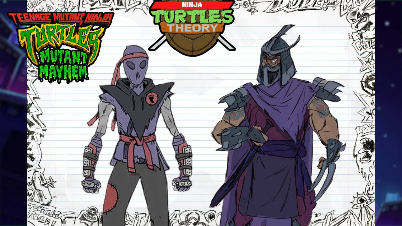 TMNT Mutant Mayhem SHREDDER & THE FOOT Concepts - YouTube