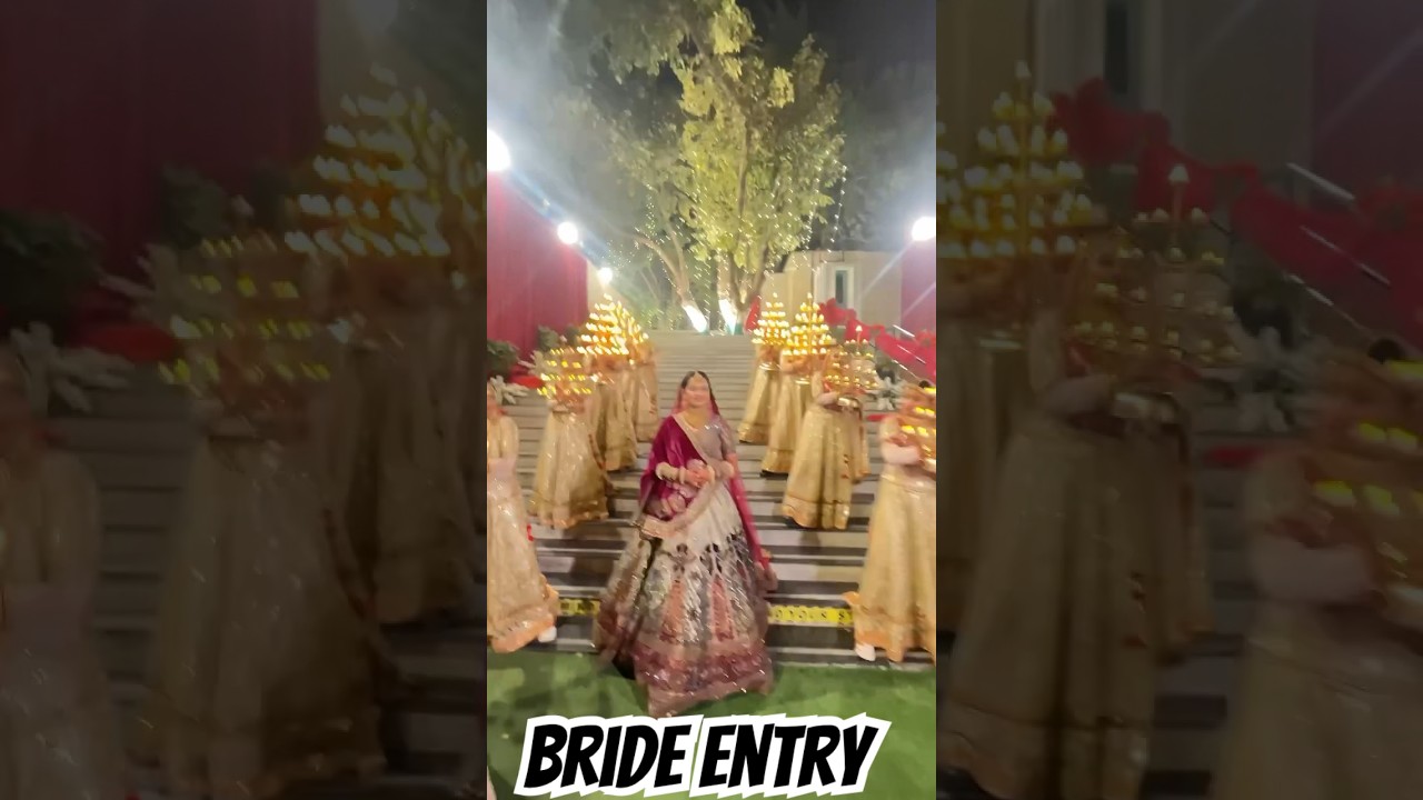 Bride entry by team LAKSHYA - YouTube