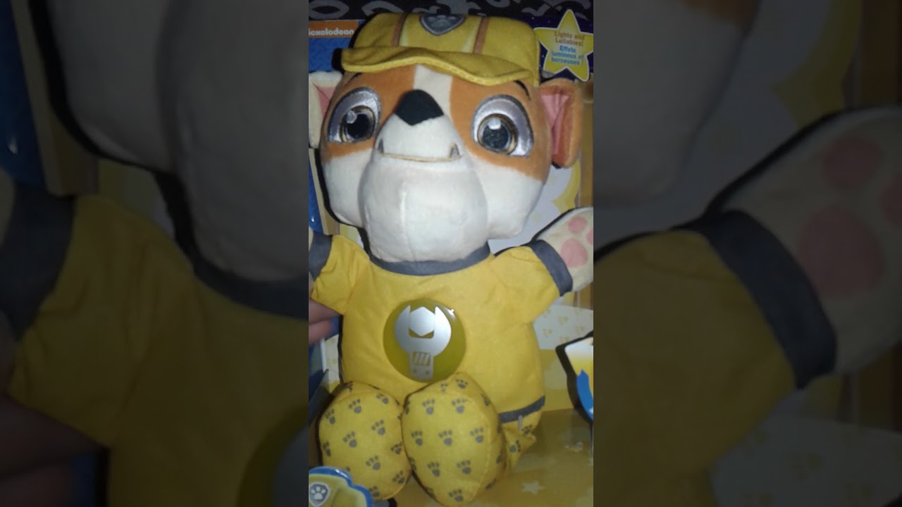 Snuggle up Rubble, Paw Patrol - YouTube