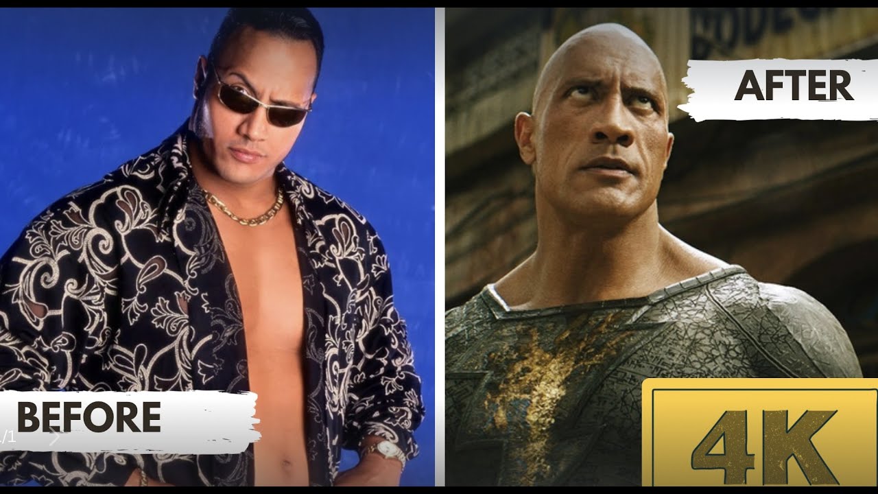 Dwayne Johnson Evolution (1999-2023) - YouTube