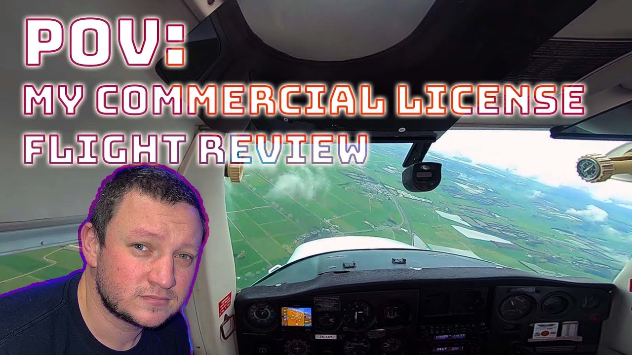 COMMERCIAL PILOT LICENSE RENEWAL | POV with commentary | New Zealand ...