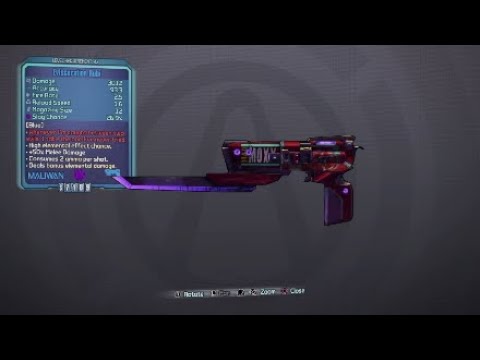 Borderlands 2: Having a perfect bladed slag Rubi drop - YouTube
