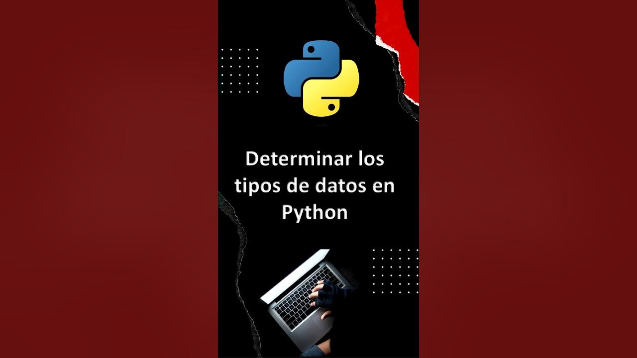 Determinar tipos de datos en Python #python #pythontutorial - YouTube