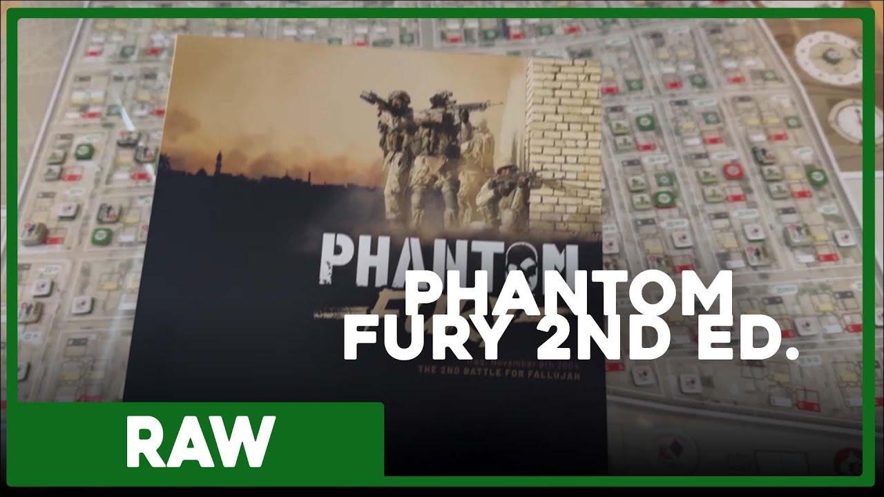 RAW | Phantom Fury 2nd Ed. | NUTS! Publishing | The Players' Aid - YouTube