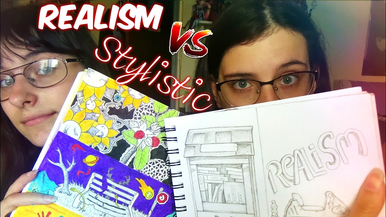 Realism VS Stylized Drawing Challenge - YouTube