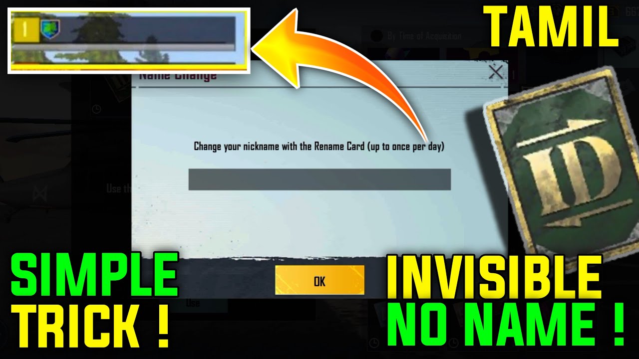 How To Write Invisible No Name In Pubgmobile Invisible Name Tricks how-to-write-invisible-no-name-in-pubgmobile-invisible-name-tricks