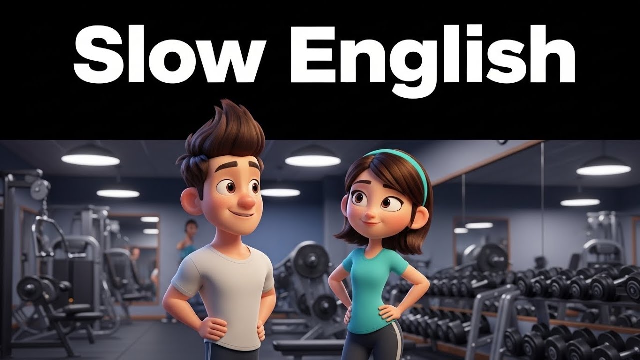 English Speaking Practice for Beginners Gym Dialogue with Trainer Funny ...