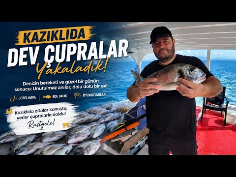 KAZIKLI'da DEV TAKOZ ÇUPRALAR. EFSANE TEKNEDE BALIK AVI