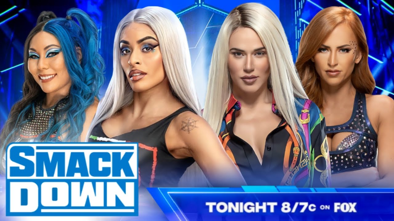 SMACKDOWN || ZELINA VEGA AND MICHIN VS LANA AND SUMMER RAE || - YouTube