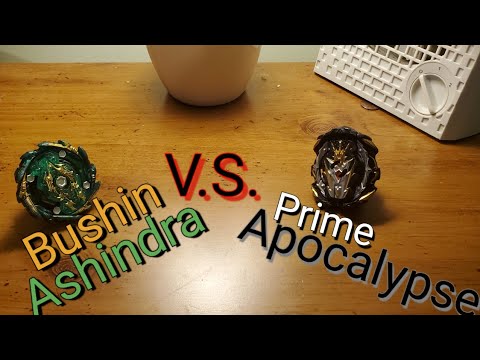 BEYBLADE BATTLE: Bushin Ashindra A5 vs Prime Apocalypse A5 Beyblade ...