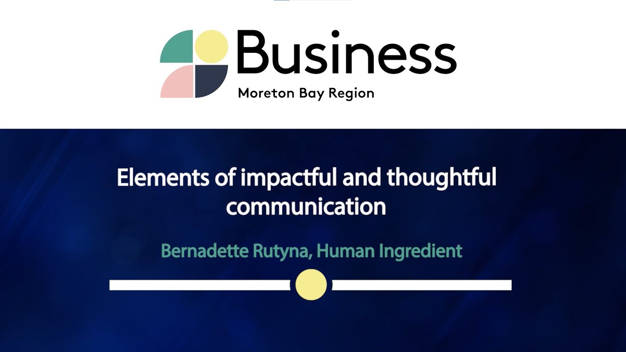 Elements of impactful and thoughtful communication - YouTube