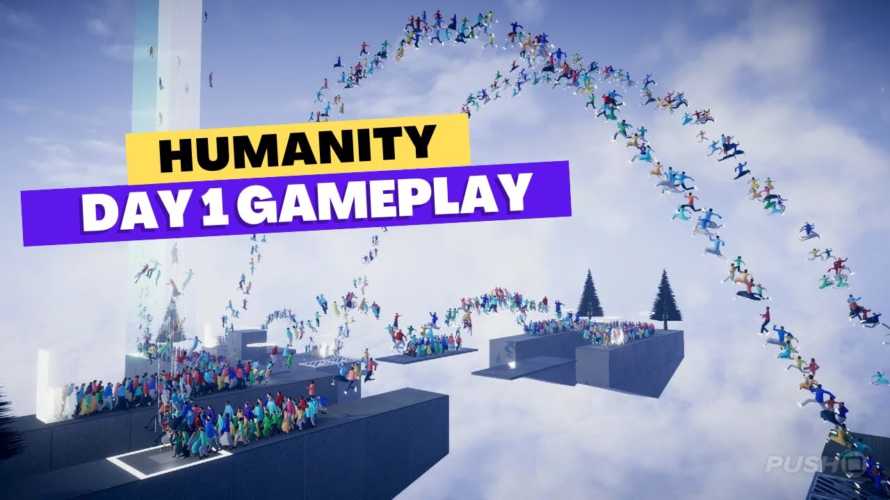 This Game is So Trippy | Humanity Gameplay Walkthrough [1] - YouTube
