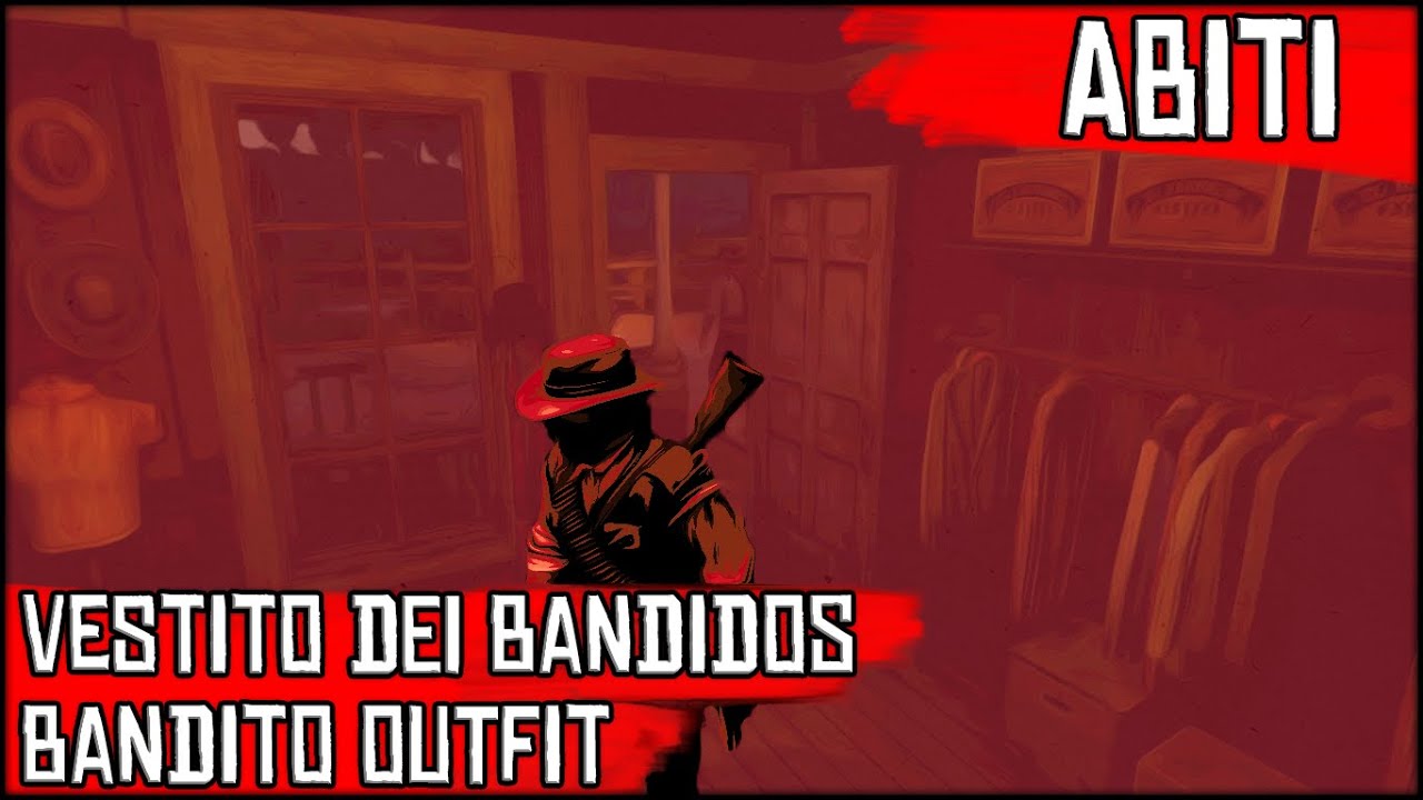 Red Dead Redemption - Vestito dei Bandidos || Bandito Outfit || Abiti ...