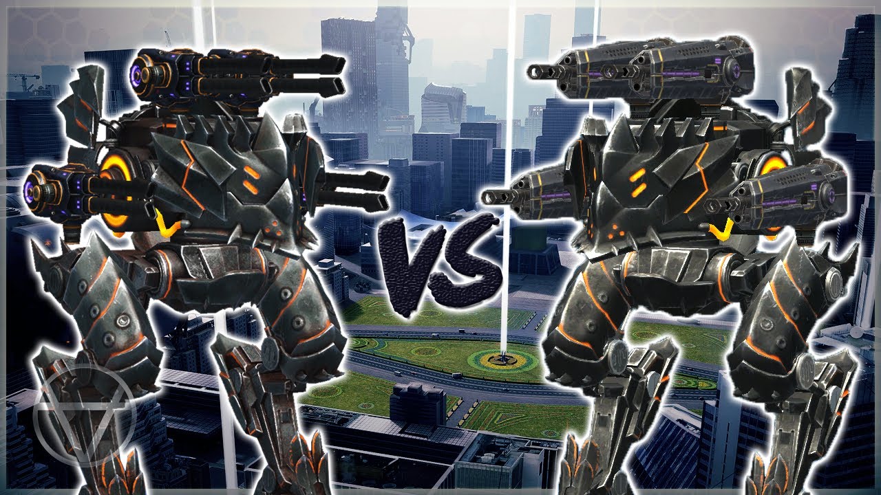 [WR] 🔥 Shredder VS Magnetar – Mk2 Maxed Comparison | War Robots - YouTube
