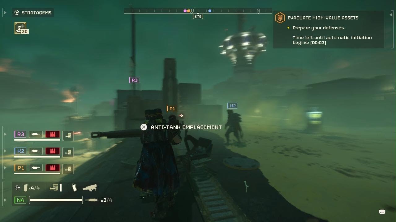 HELLDIVERS 2: Senator Division : Arc Training illuminate pt3 - YouTube