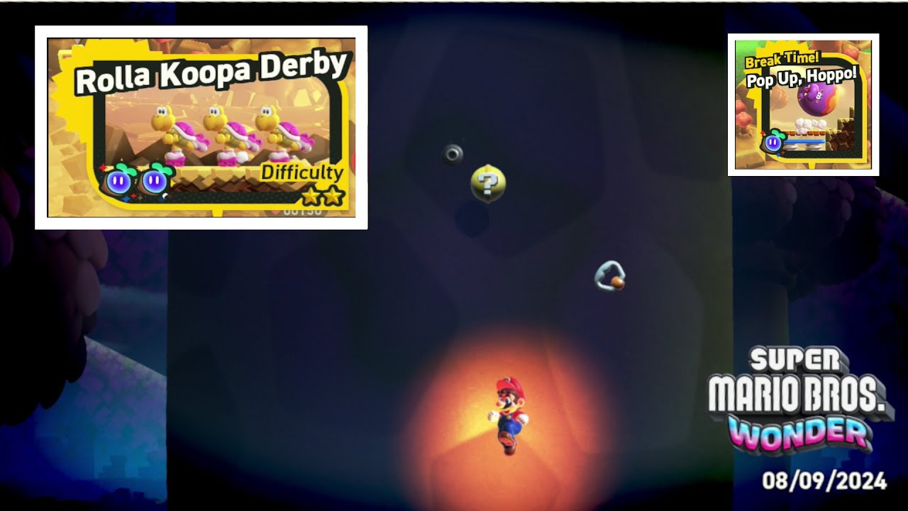 Super Mario Bros Wonder: Rolla koopa derby | W1 - YouTube