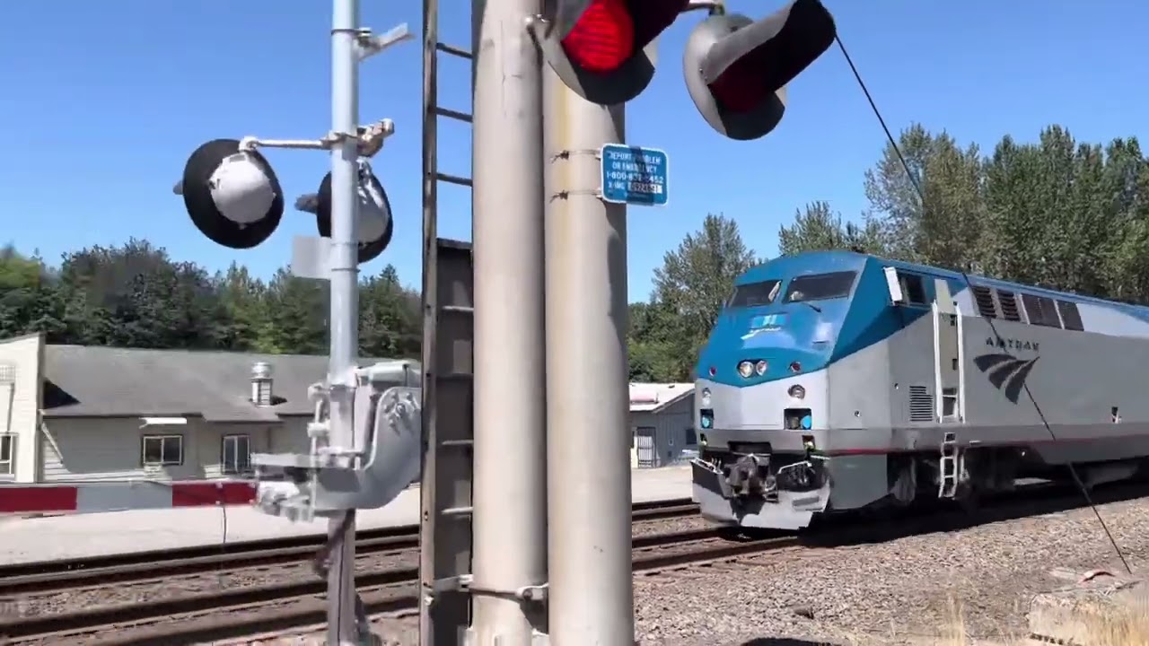 AMTK 83 Southbound: SR 506, Vader, WA - YouTube