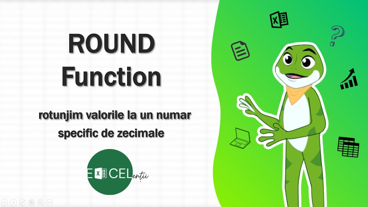 Functia ROUND - rotunjim numerele într-un mod precis și eficient! - YouTube