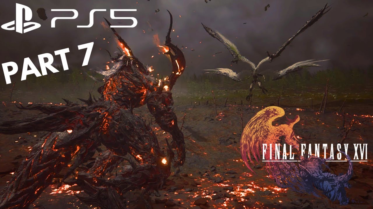 FINAL FANTASY 16 - GARUDA VS IFRIT EPIC BOSS FIGHT PS5 GAMEPLAY - YouTube