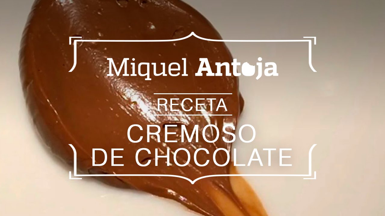 Receta de Cremoso de Chocolate paso a paso - YouTube