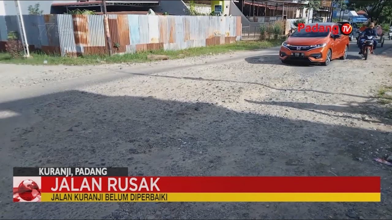 Jalan Kuranji-Belimbing-Gunung Sarik Yang Belum Tersentuh Perbaikan ...