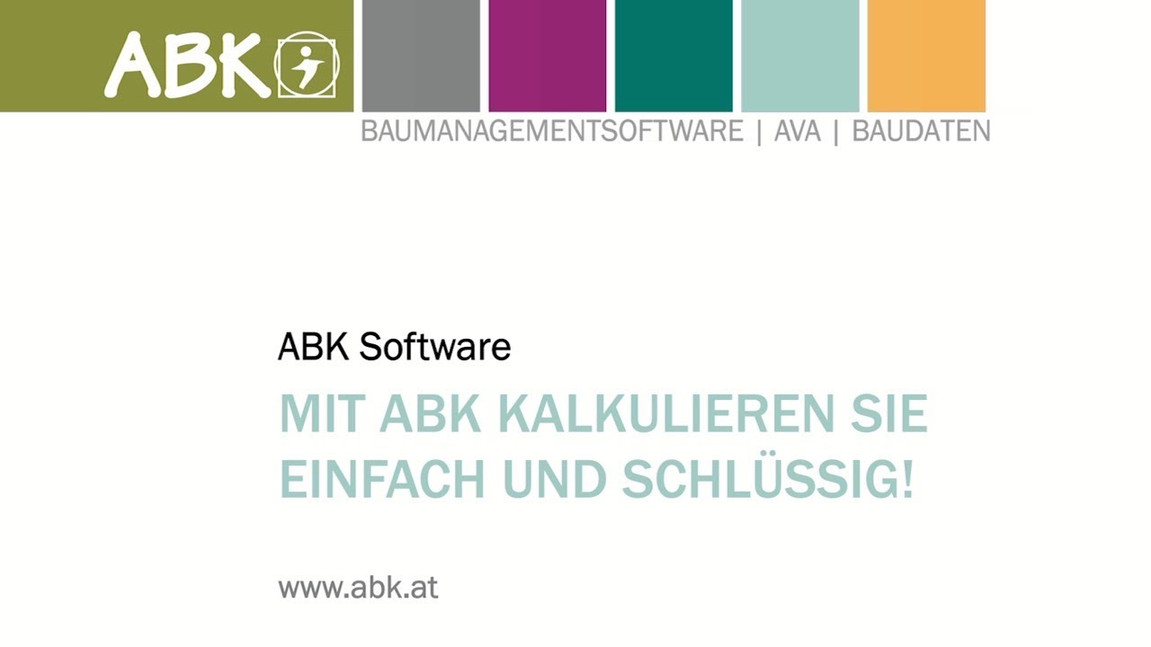 Produktvideo: AVA-Software für Auftragnehmer | ABK Bausoftware - YouTube