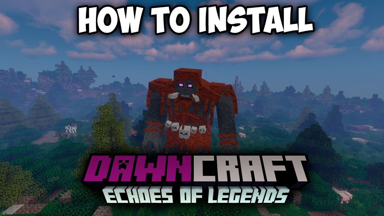 How to Download and Install DawnCraft Modpack for Minecraft - YouTube
