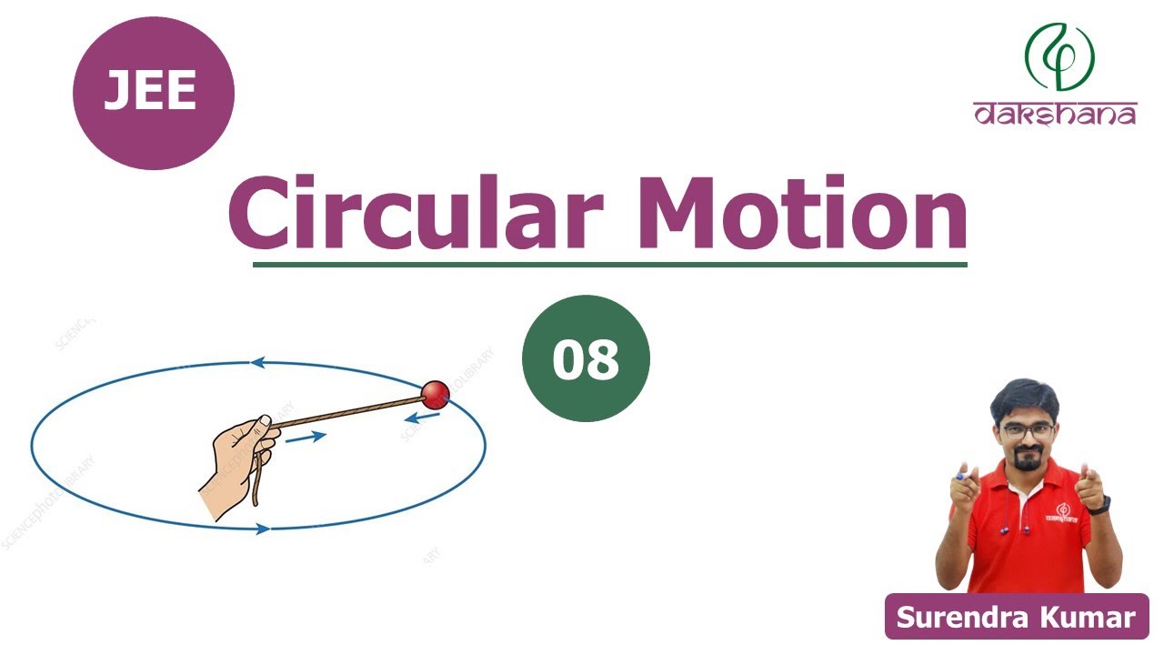 JEE | Physics | Circular Motion | L 08 | Surendra Kumar - YouTube