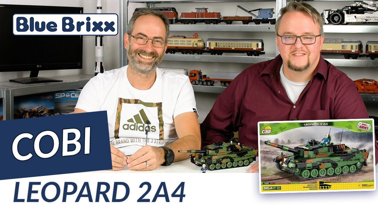 Leopard 2A4 von Cobi @ BlueBrixx - YouTube