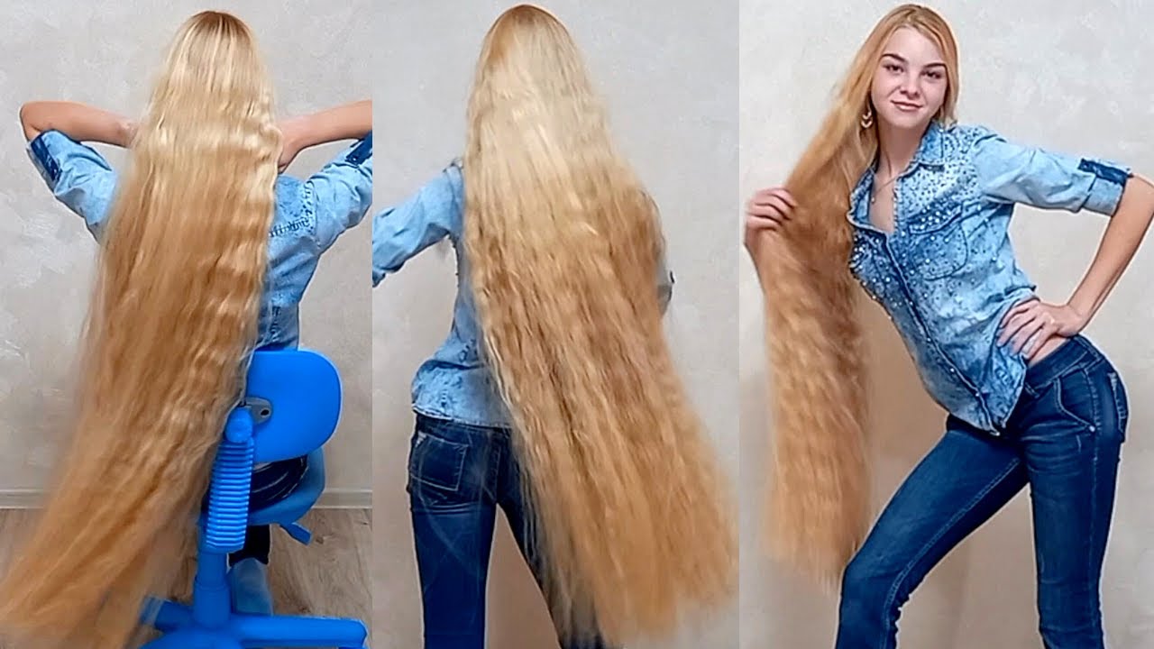 RealRapunzels | Perfect Blonde Hair in The Hair Room (preview) - YouTube