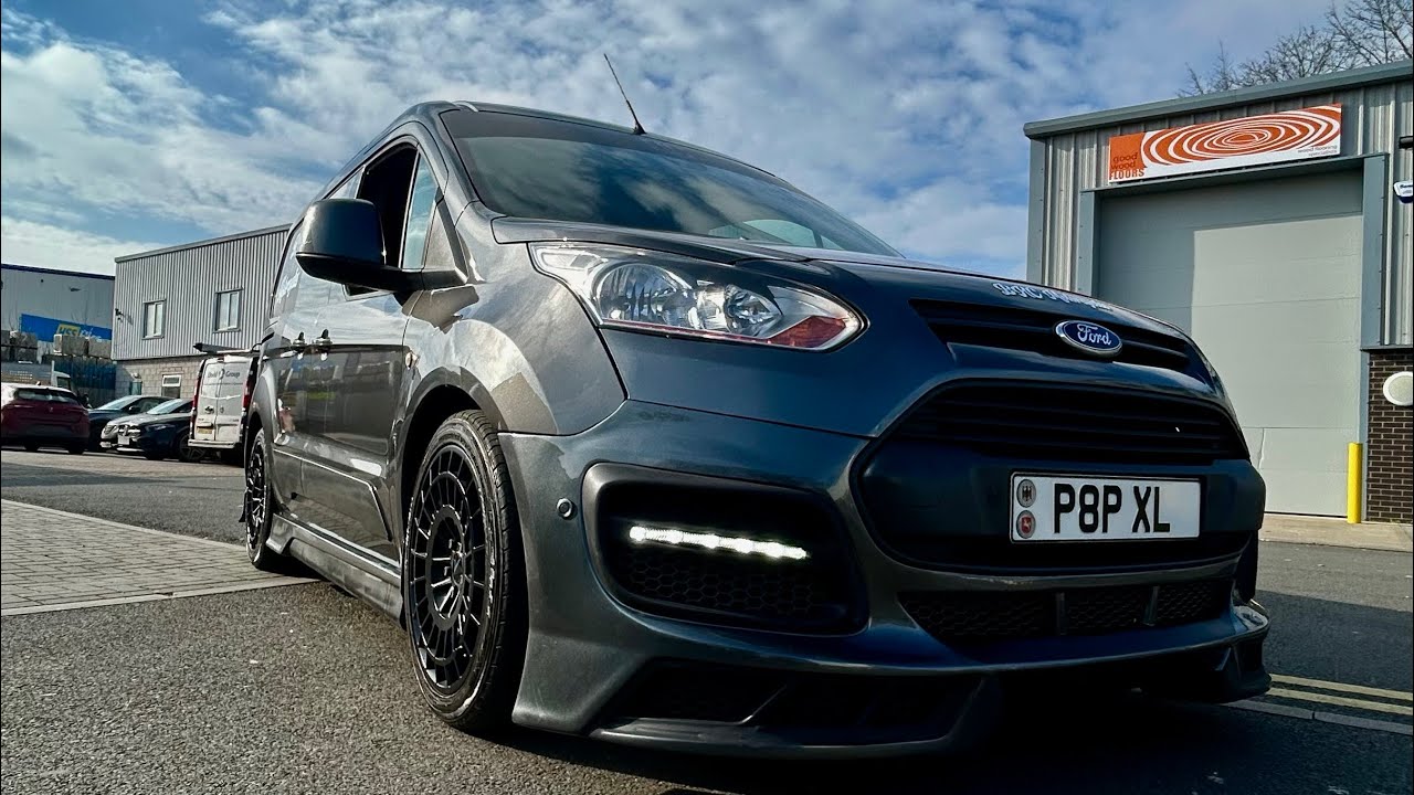 BHC’s new parts van ford transit connect M sport!!! - YouTube