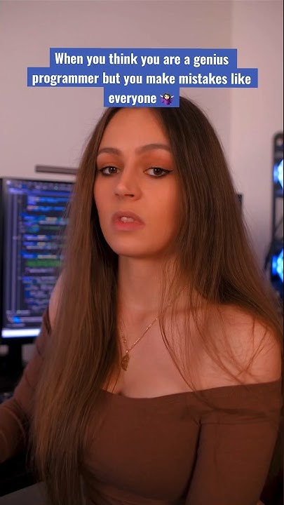 When you think you are a genius programmer #coding #programming - YouTube