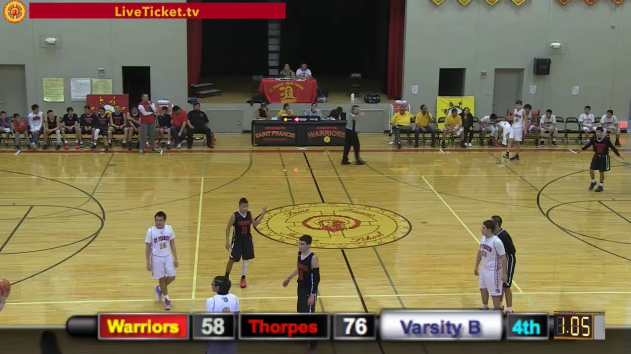 SFIS Warriors vs. Pine Ridge Thorpes (BBB) - YouTube