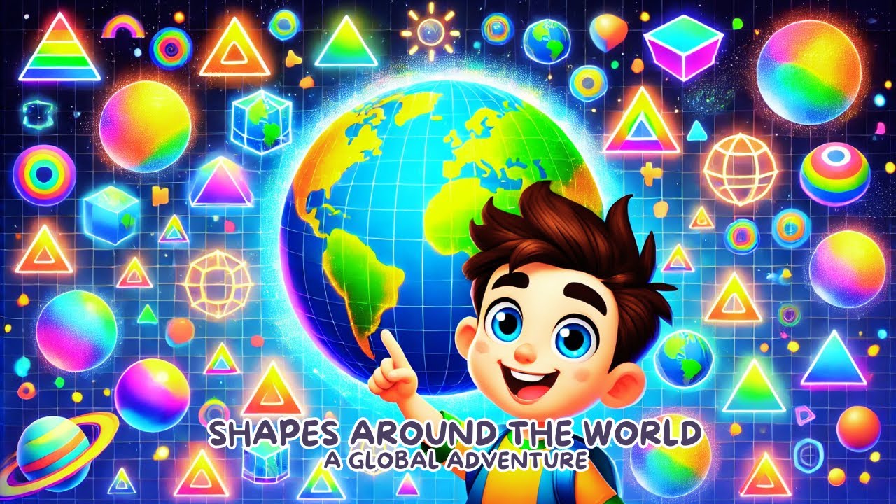 Shapes Around the World: A Global Adventure! - YouTube