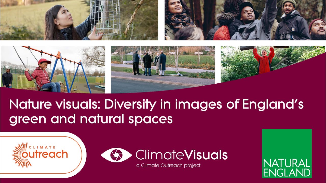 Nature visual: diversity in images of England's green and natural ...