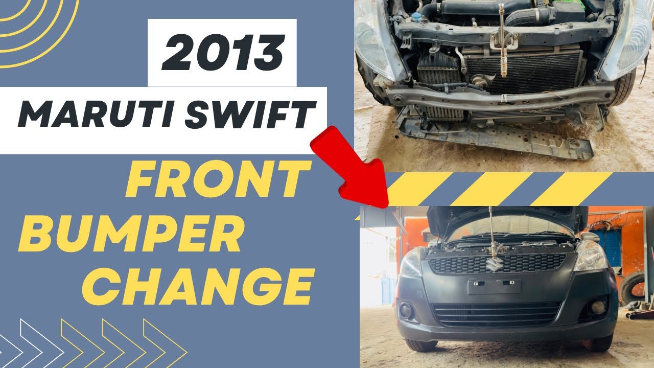 Maruti Swift Front Bumper Changing | ⁠#unboxxmoto - YouTube