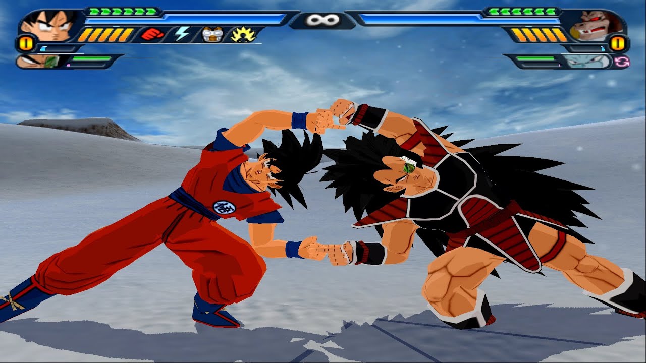 Goku And Raditz Fusion | Goditz | Dragon Ball Z Budokai Tenkachi 3 ...