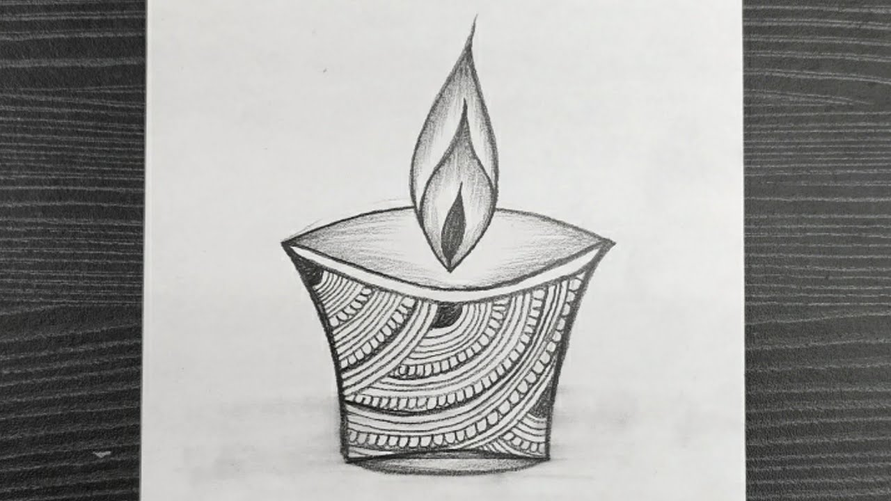 How To Draw Easy Diya Drawing For Diwali Beautiful Diya Pencil how-to-draw-easy-diya-drawing-for-diwali-beautiful-diya-pencil