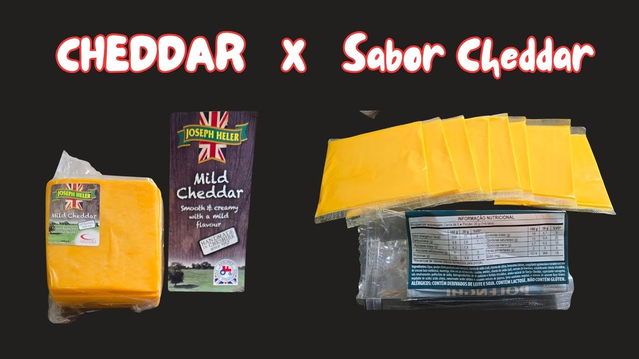 Cheddar vs. Sabor Cheddar - YouTube