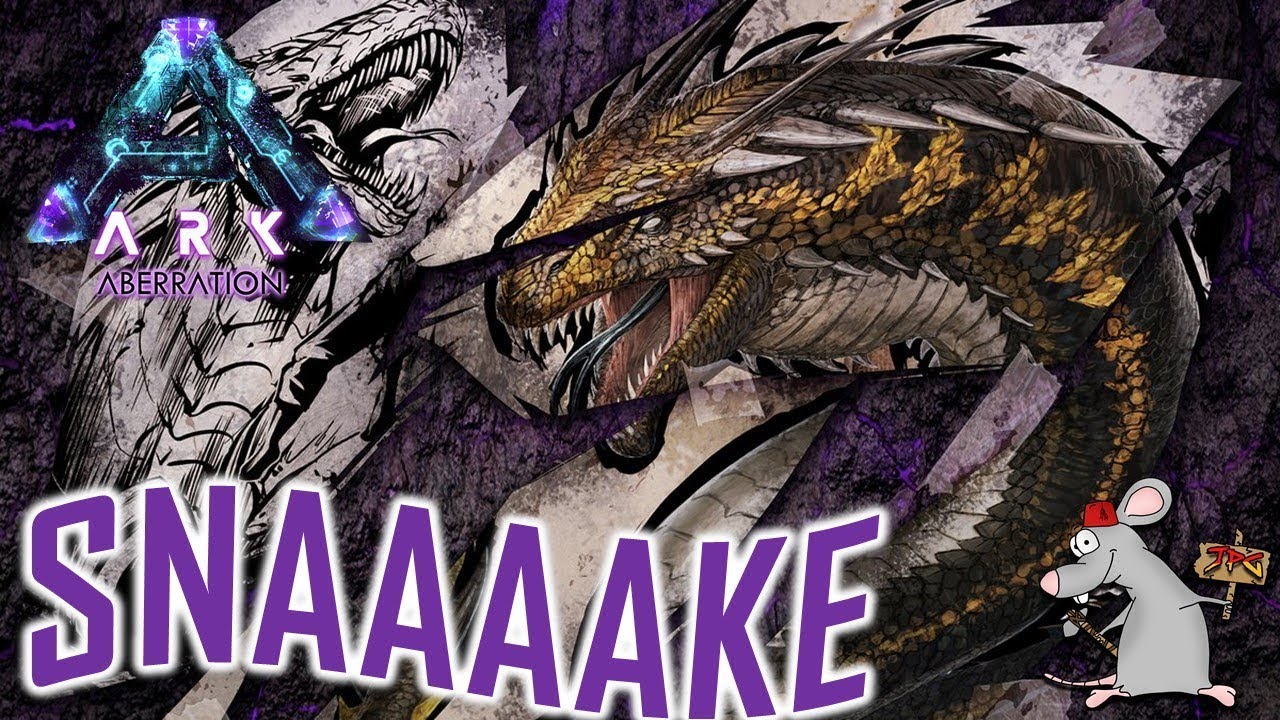 ARK: Survival Evolved NEW CREATURE - ABERRATION SNAKE? - YouTube