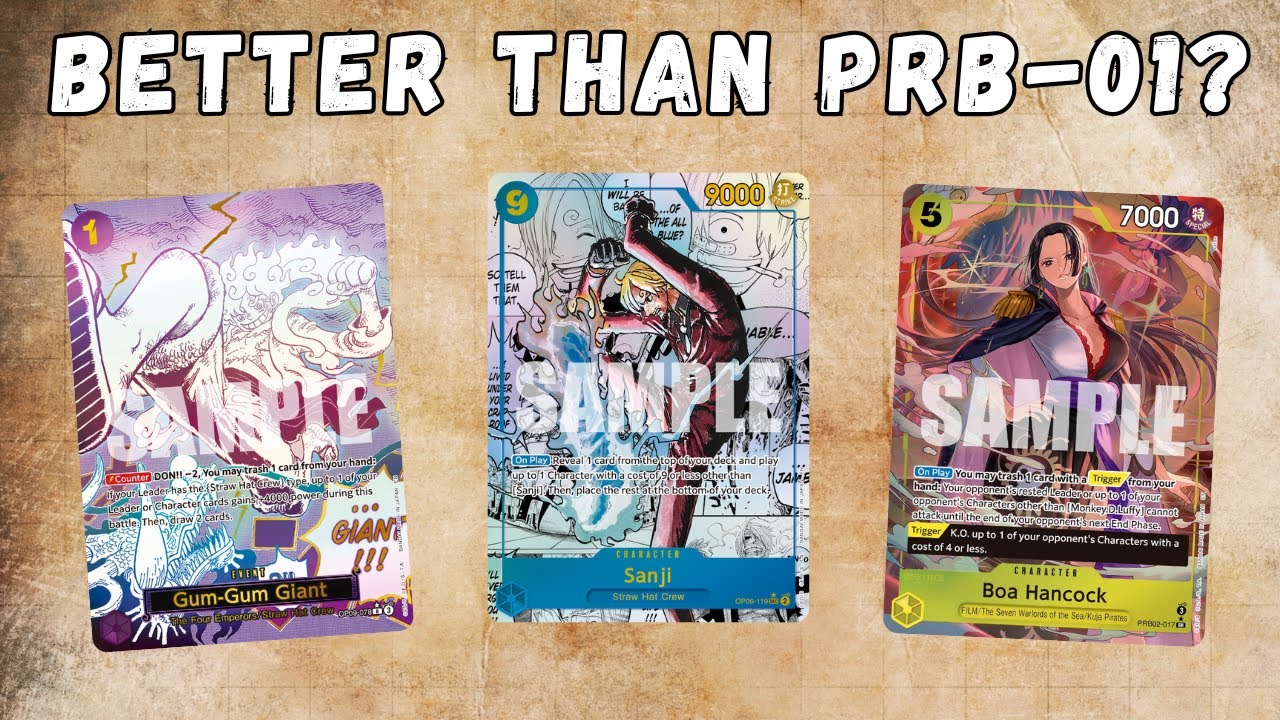 You NEED These PRB-02 Cards! | One Piece Card Game - YouTube