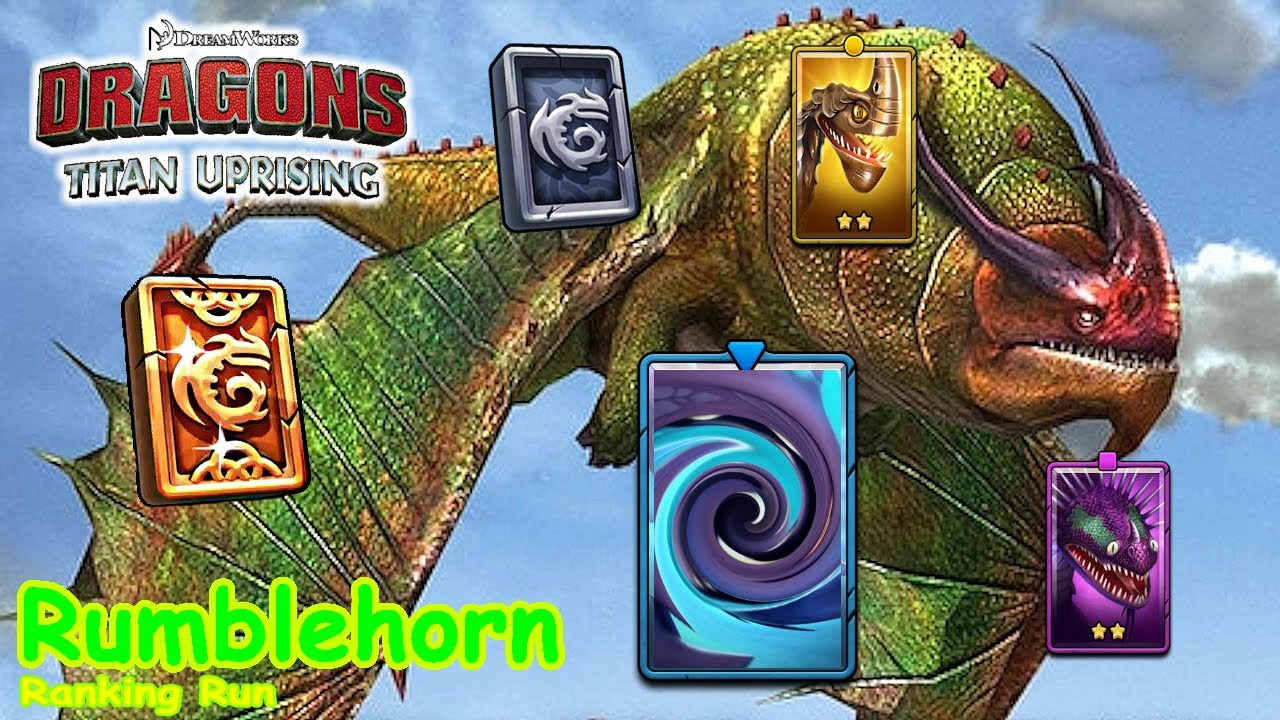 Dragons: Titan Uprising / Rumblehorn Ranking Run / Full Battle / BP ...